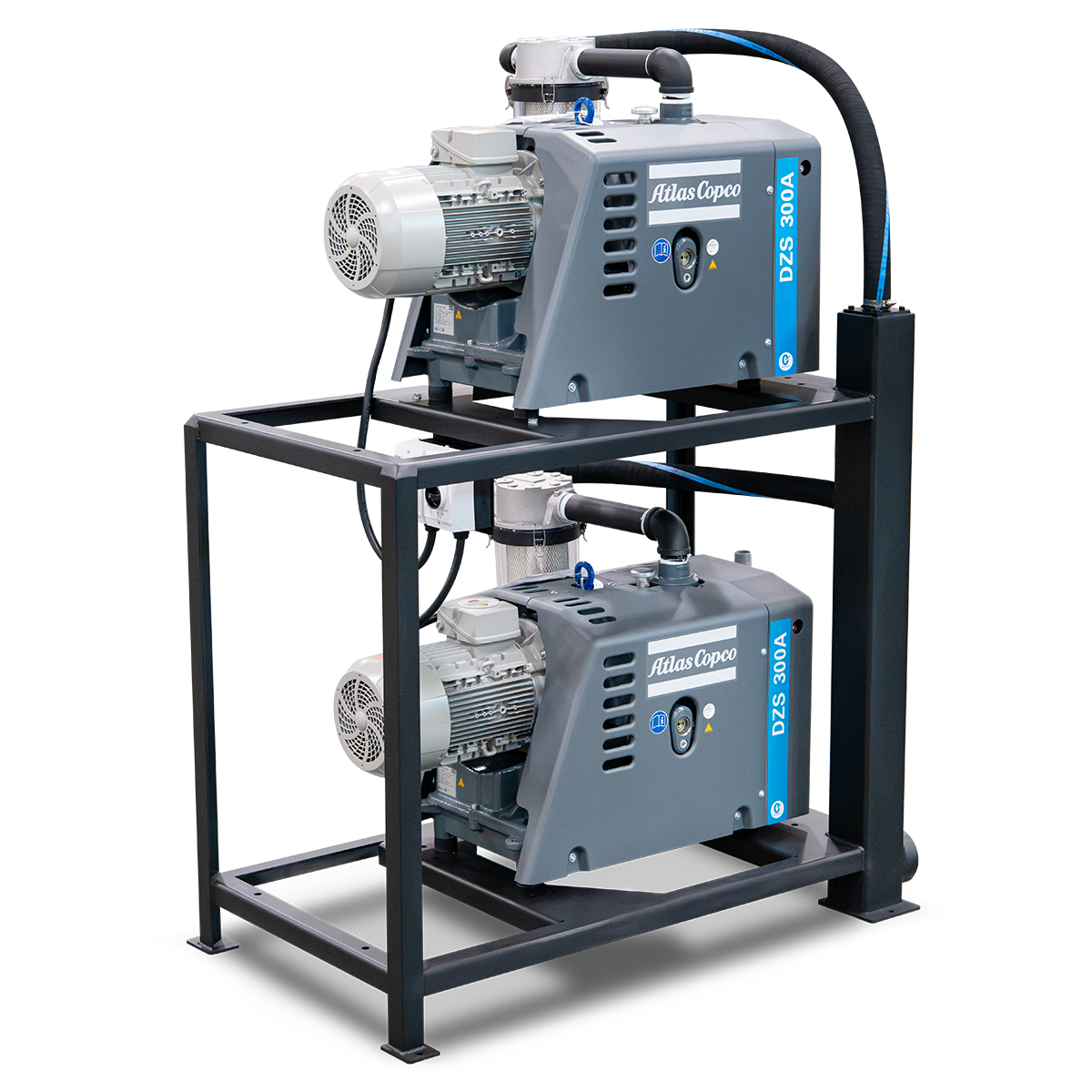 Atlas Copco DZS300A 2-Pumps with Rack – Onsrud Tooling